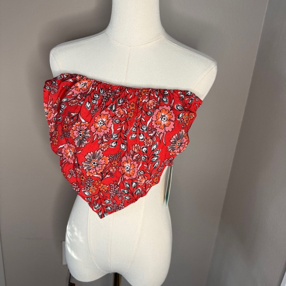 Shore | Tops | Shore Red Bandana Top | Poshmark